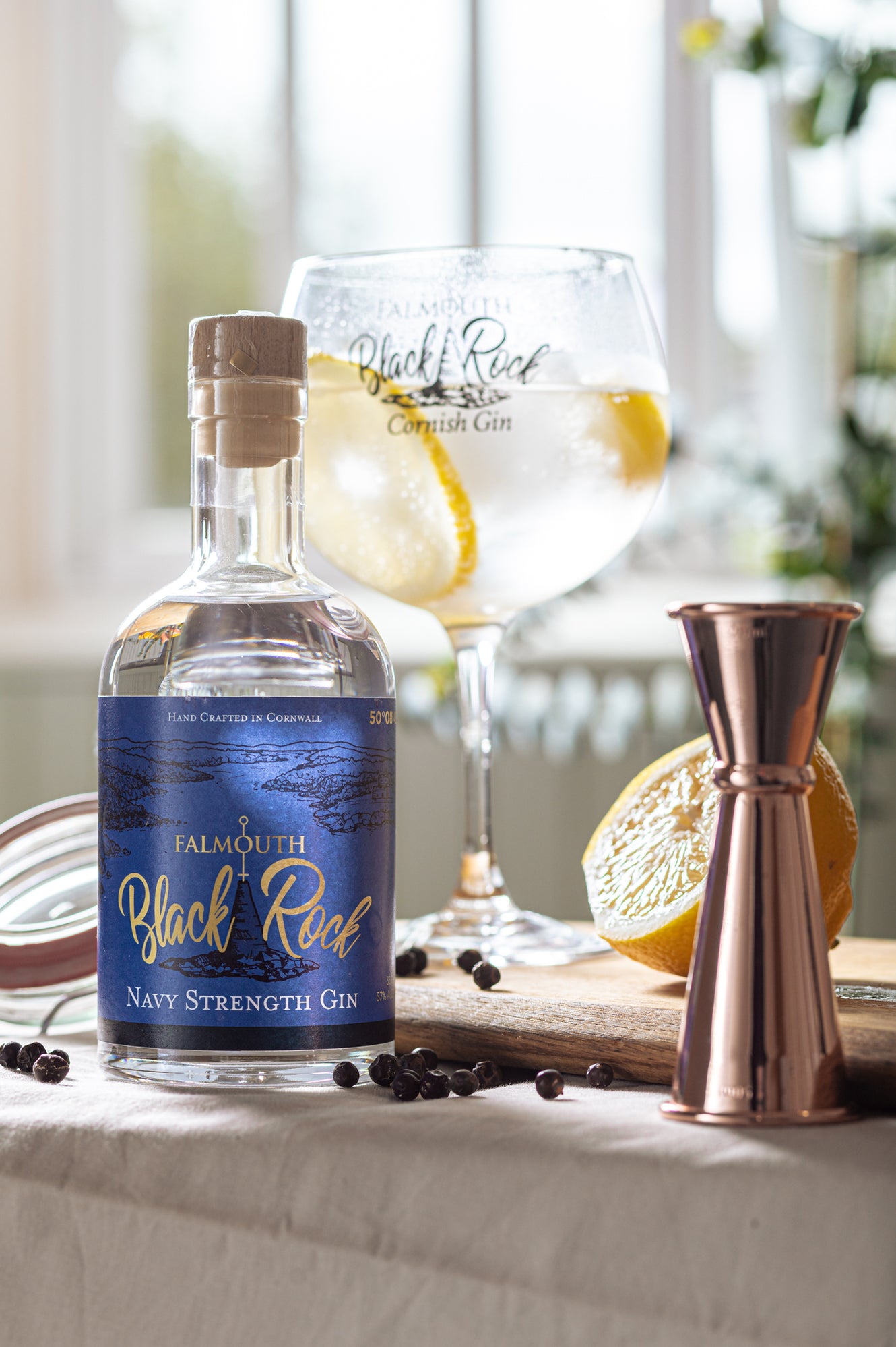 Falmouth Black Rock Cornish Gin– Falmouth Black Rock Gin