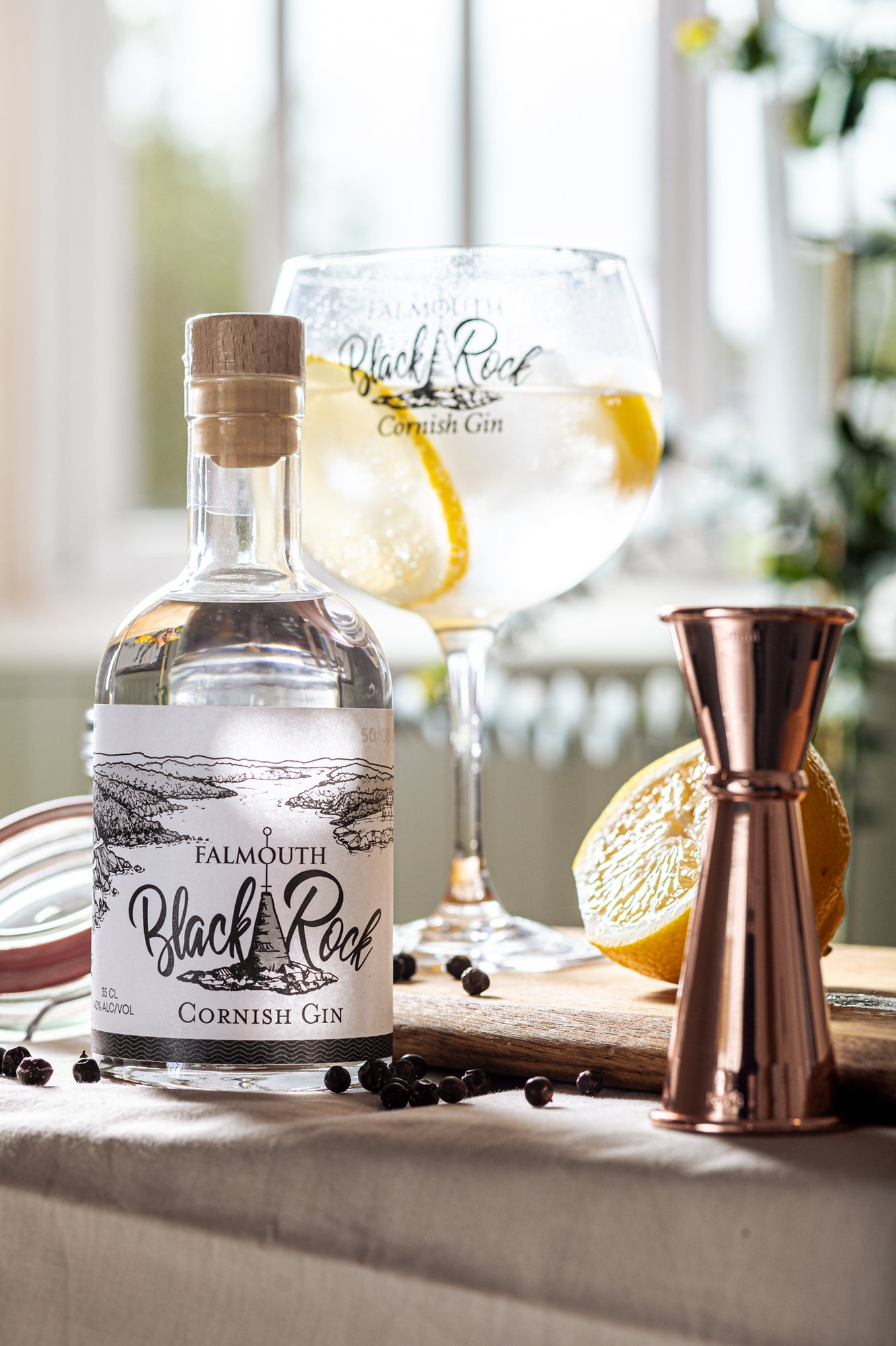 Falmouth Black Rock Cornish Gin– Falmouth Black Rock Gin